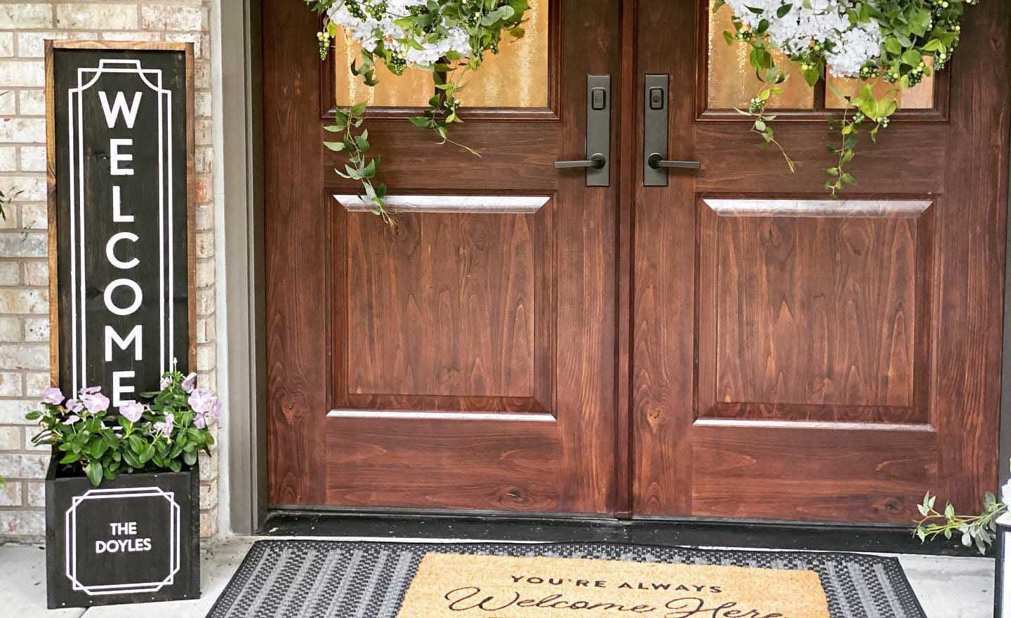 SPRING INTO THE NEW SEASON WITH A REFRESHED FRONT PORCH - Board and Brush