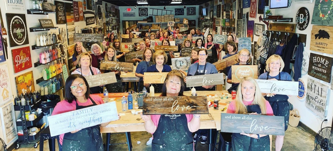 Workshops & Events | DIY Wood Décor | Board & Brush Creative Studio Blog