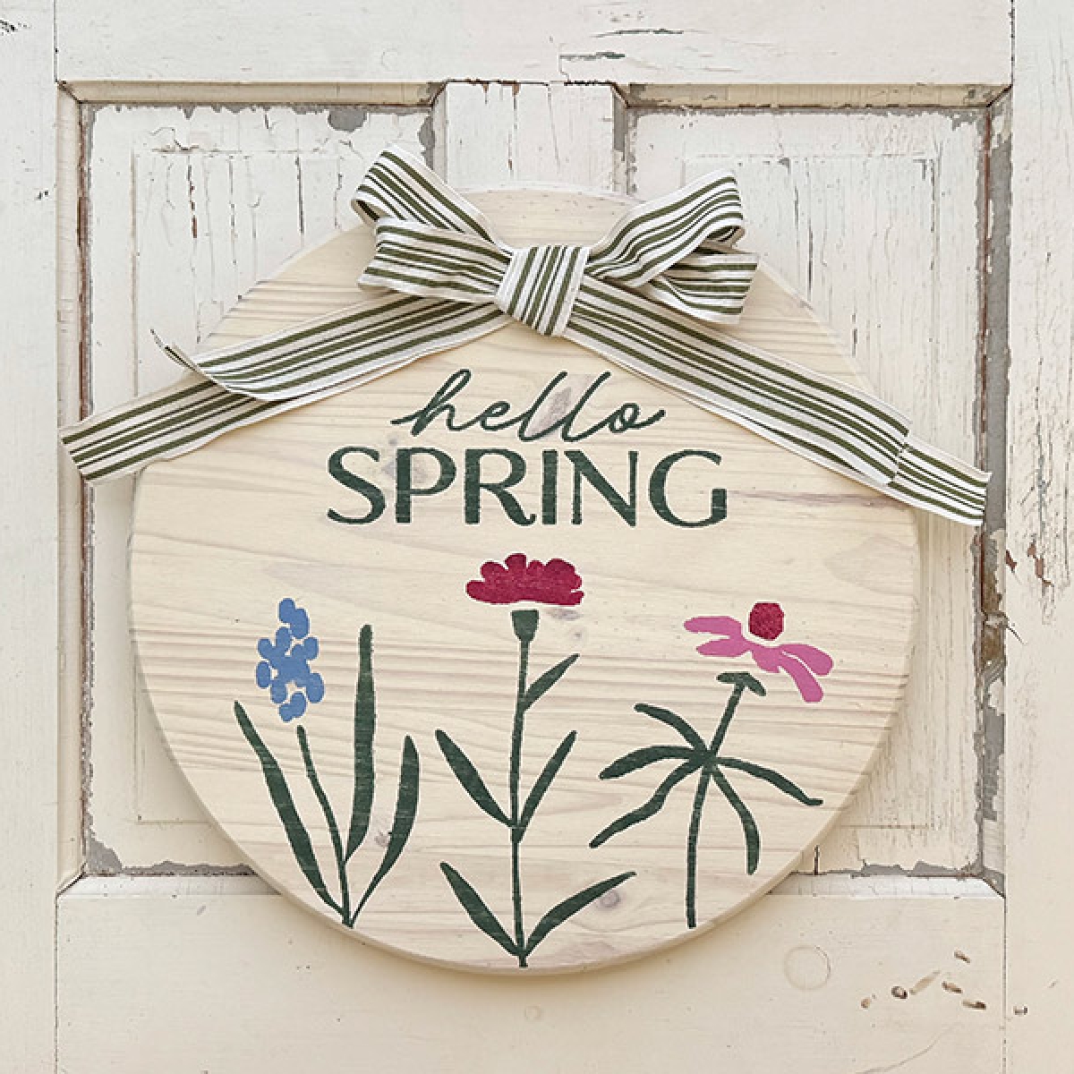 Garden inspired Décor at Board & Brush - Board and Brush